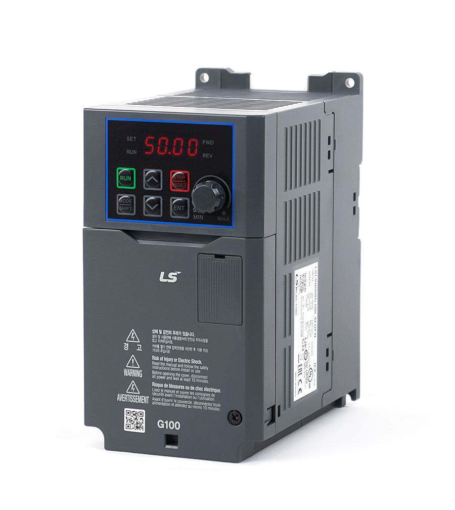 Which frequency converter did the LS G100 replace?